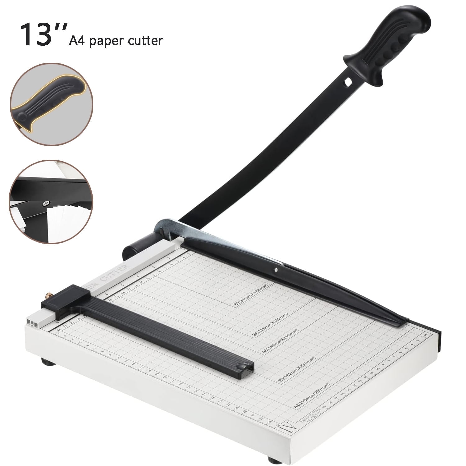 Portable A4 Paper Cutter, 13” Cutting Length, Commercial Grade ...