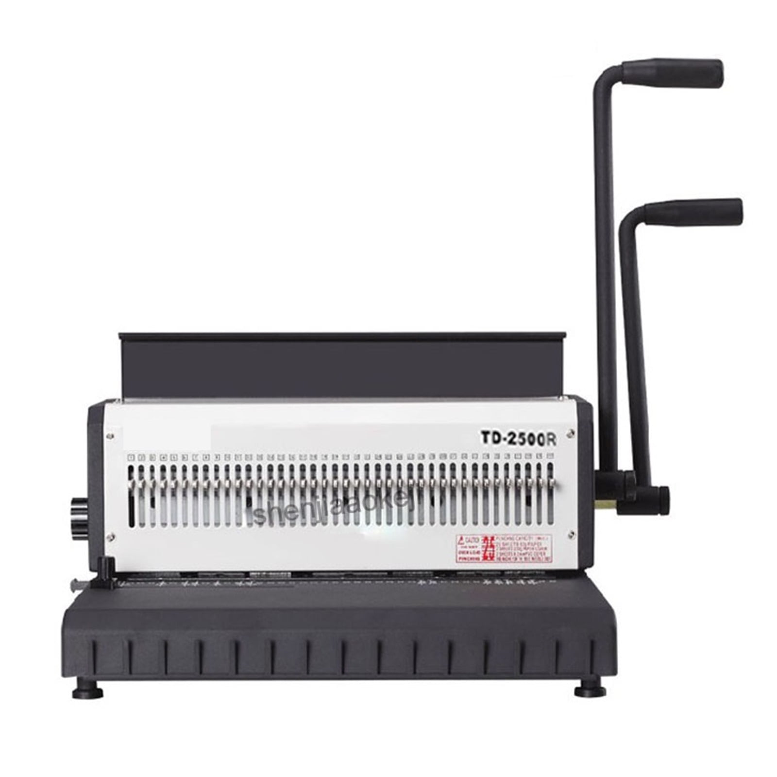 A4 Paper Manual Wire Binding Machine TD-2500R (Round ) Iron Ring ...