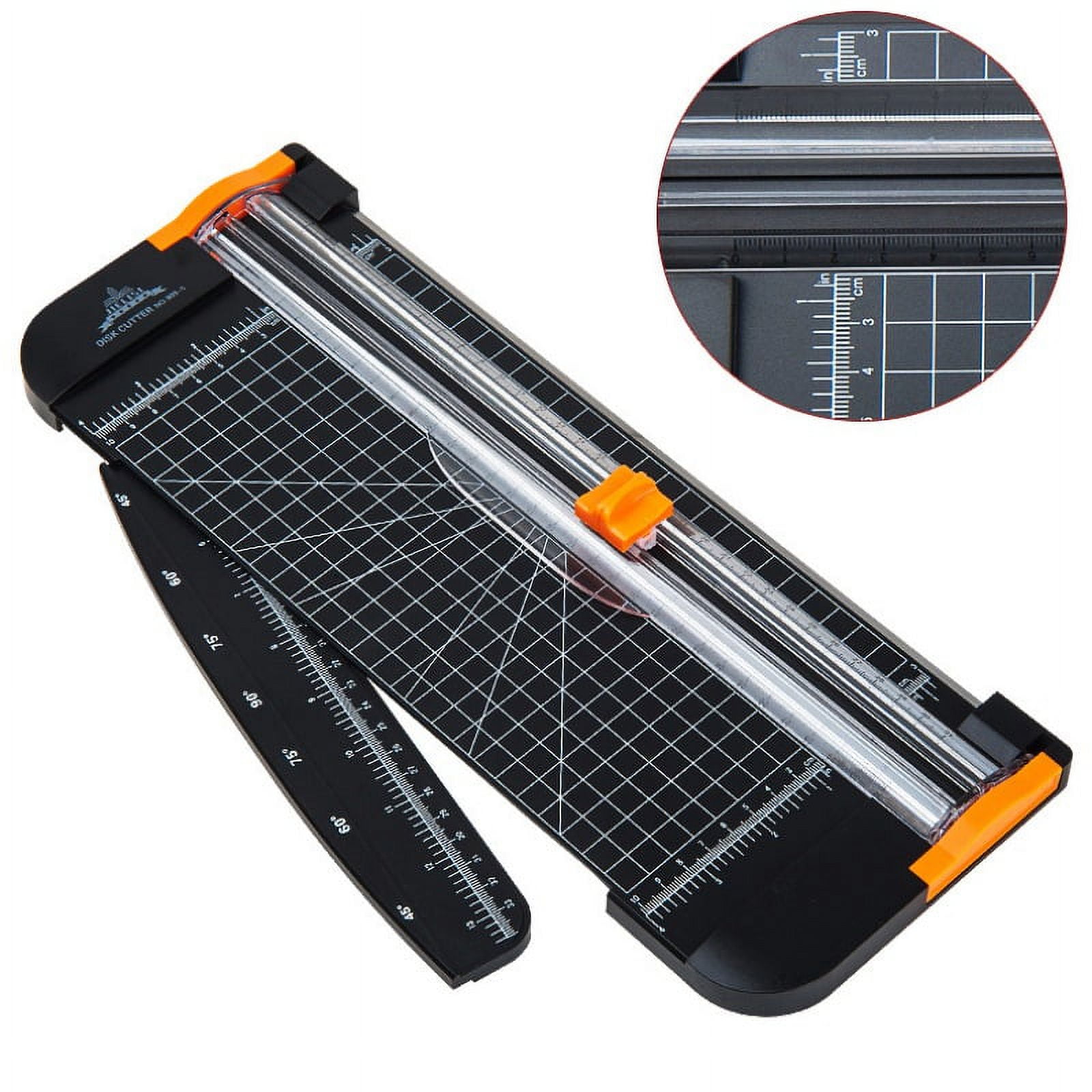 A4 Paper Trimmer Manual Paper Cutter with Automatic Security Safeguard ...