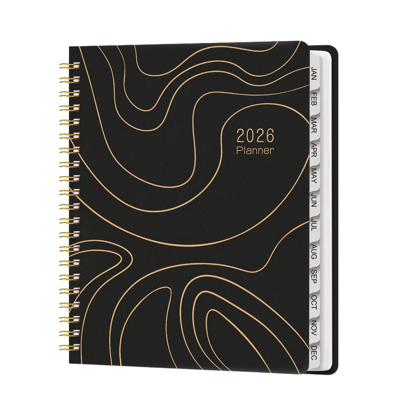 A4 Planner - Large Format Monthly & Weekly Schedule Book with Tab ...