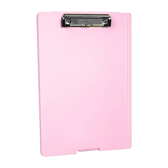 A4 Plastic Clipboard File Storage Box with Metal Clip, Multifunctional ...