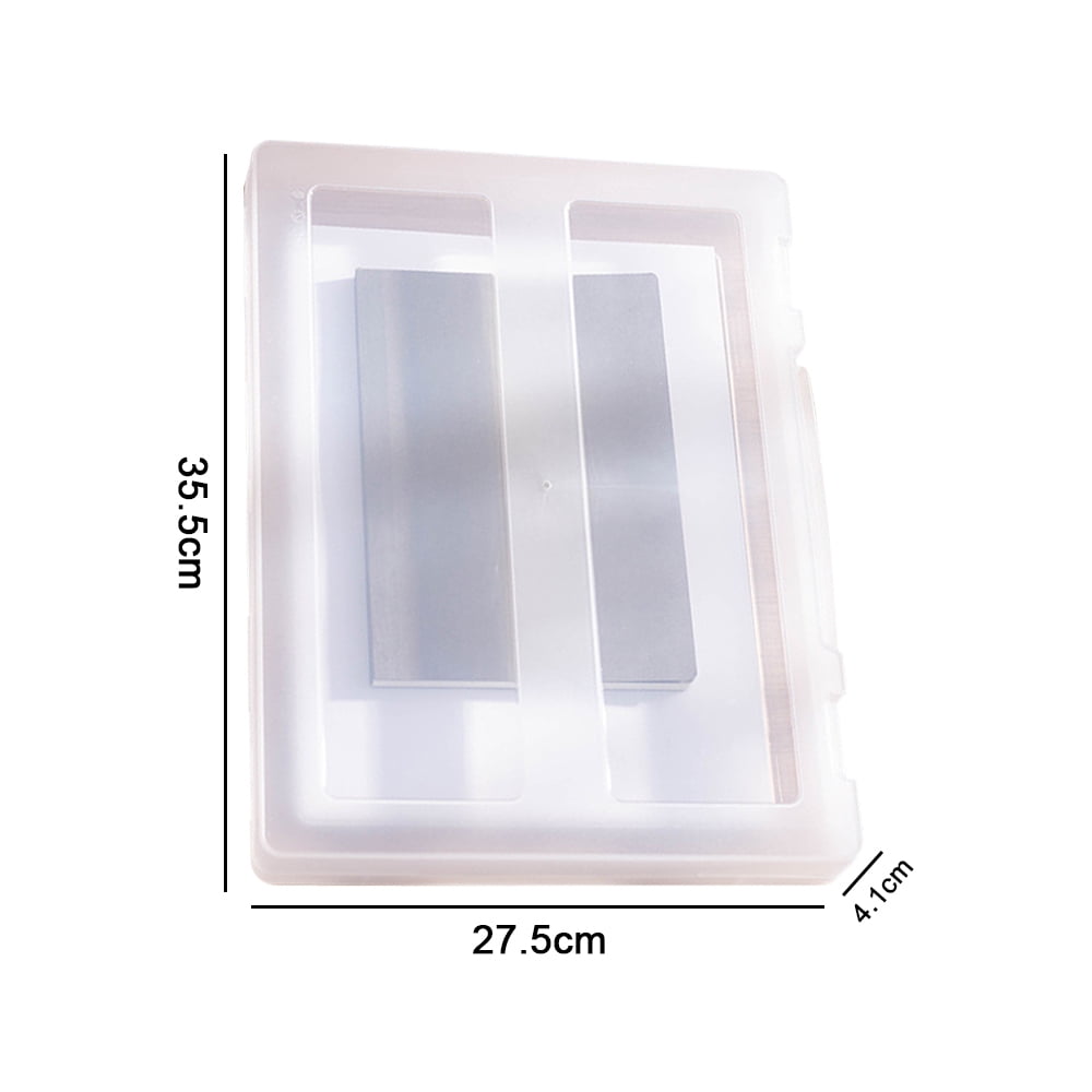 Portable Project Case Transparent File Storage Box Clear A4 File ...