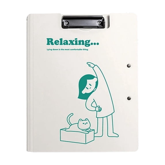 A4 Plastic Storage Clipboard Folder for Students 12.6in Multi ...