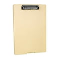 A4 Plastic Writing Pad with Paper Storage Clip Board for Office, School ...
