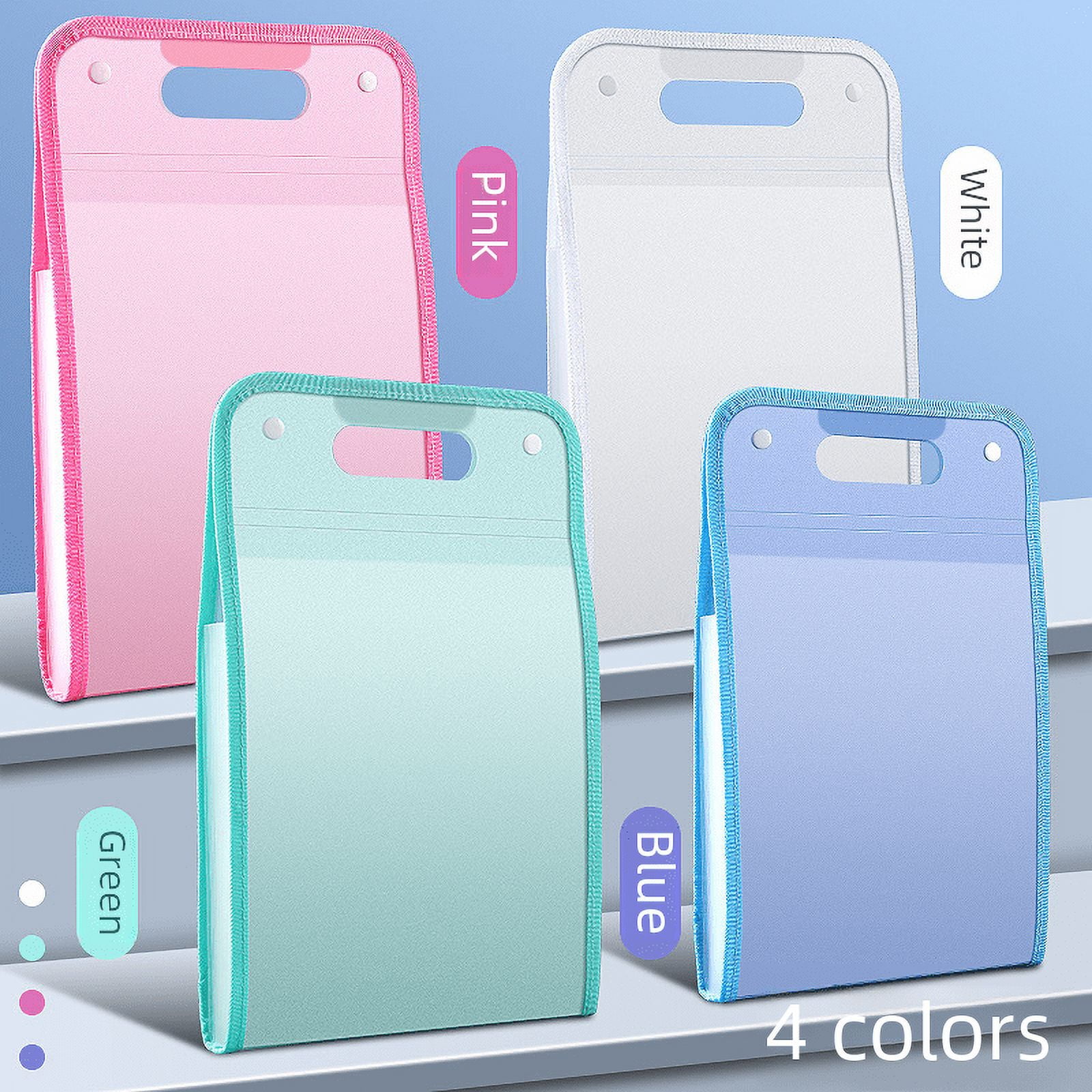 A4 Portable folder test paper bag student multi-layer large capacity ...