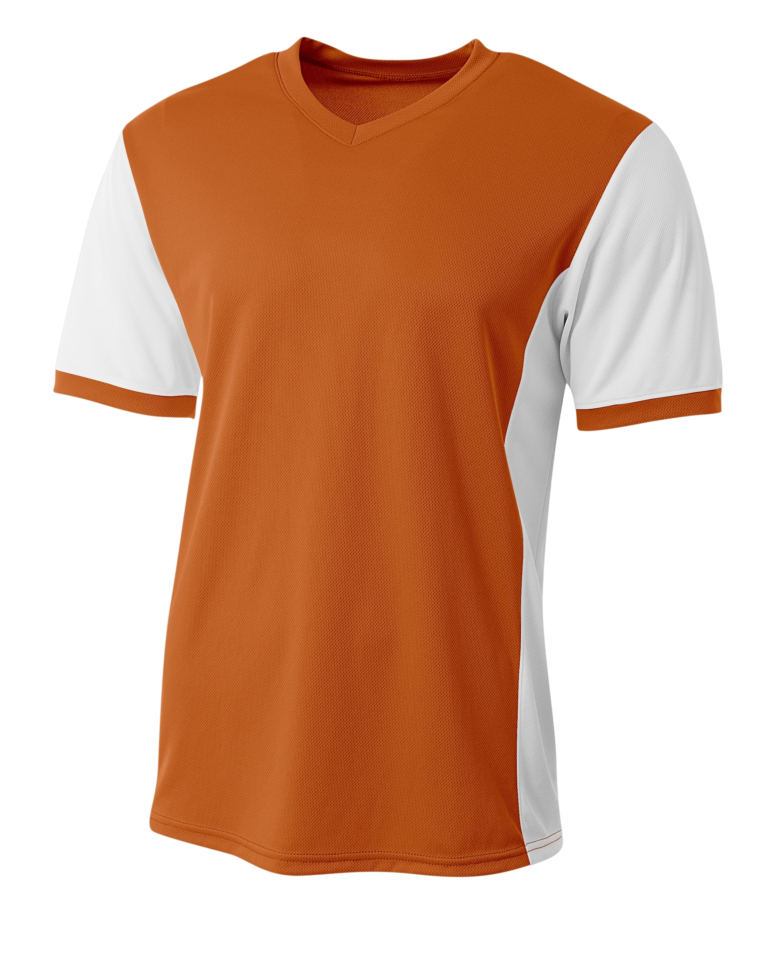A4 Premier Soccer Jersey For Youth Male in Orange/White | NB3017 ...