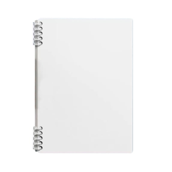 A4 Ring-Bound Notebook with Detachable Pages, Reinforced Polypropylene ...