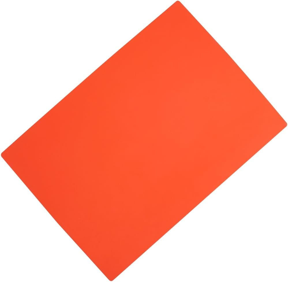 A4 Rubber Stamp Sheet for Engraving Machine 2.3mm Engraving Soft Orange ...