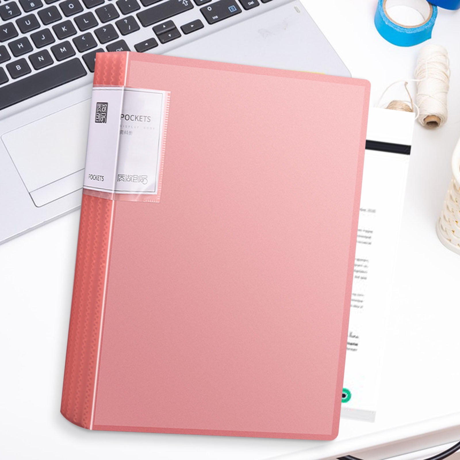 A4 Semi-transparent Data Book Folder Multi-layer Interstitials Sorting ...