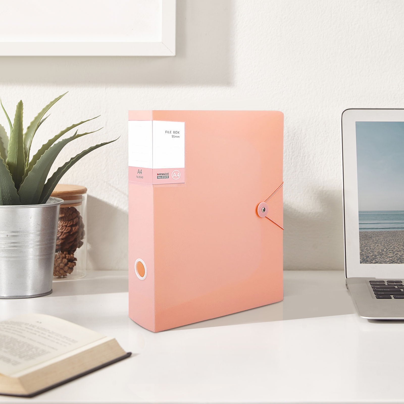 A4 Sheet Protector Binder with 20 Clear Polypropylene Pockets, Non-stick & Acid-free for Safe ...