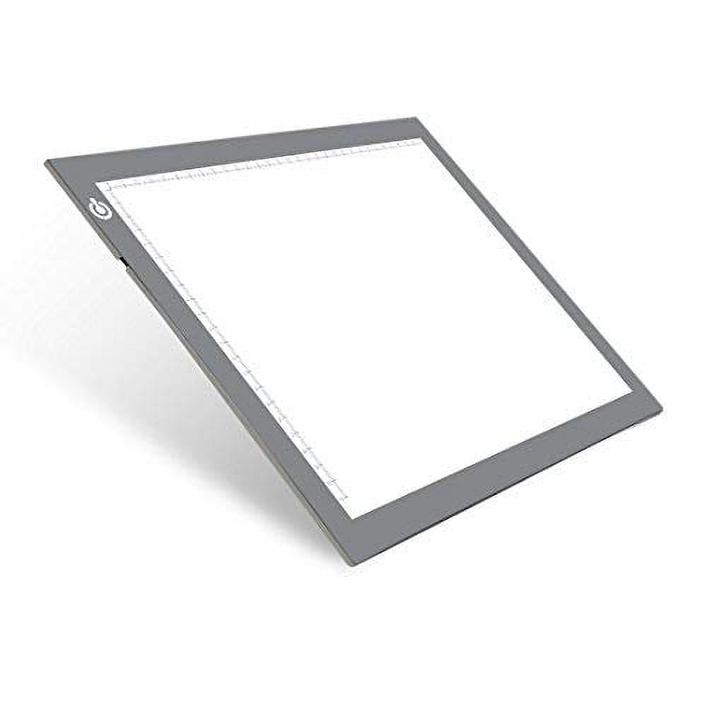 A4 Silver LED Trace Light Pad NXENTC Light Table USB Power LED Tracing ...