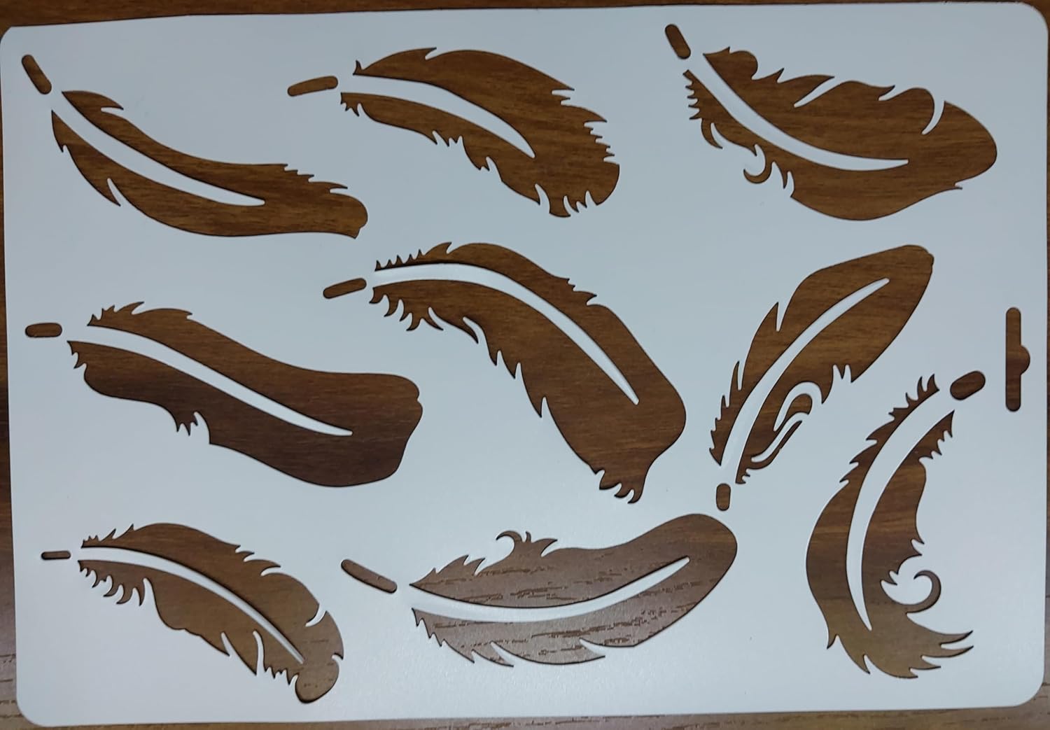 A4 Size Craft Stencils 2 Sheets Suitable for Home Decor Art Craft ...