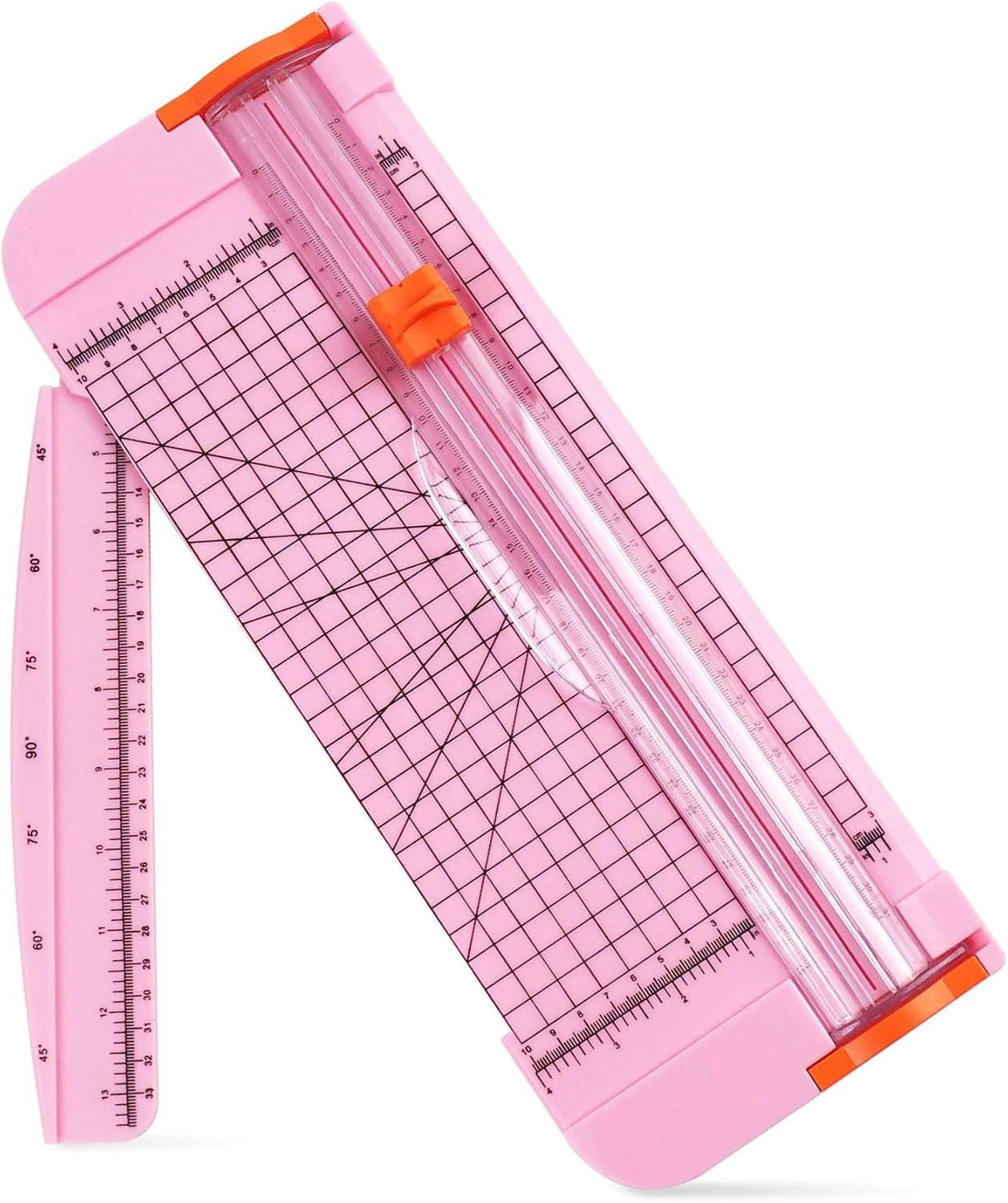 A4 Size Paper Cutter with Scale, 15 Inch x 5.6 Inch Pink Paper ...
