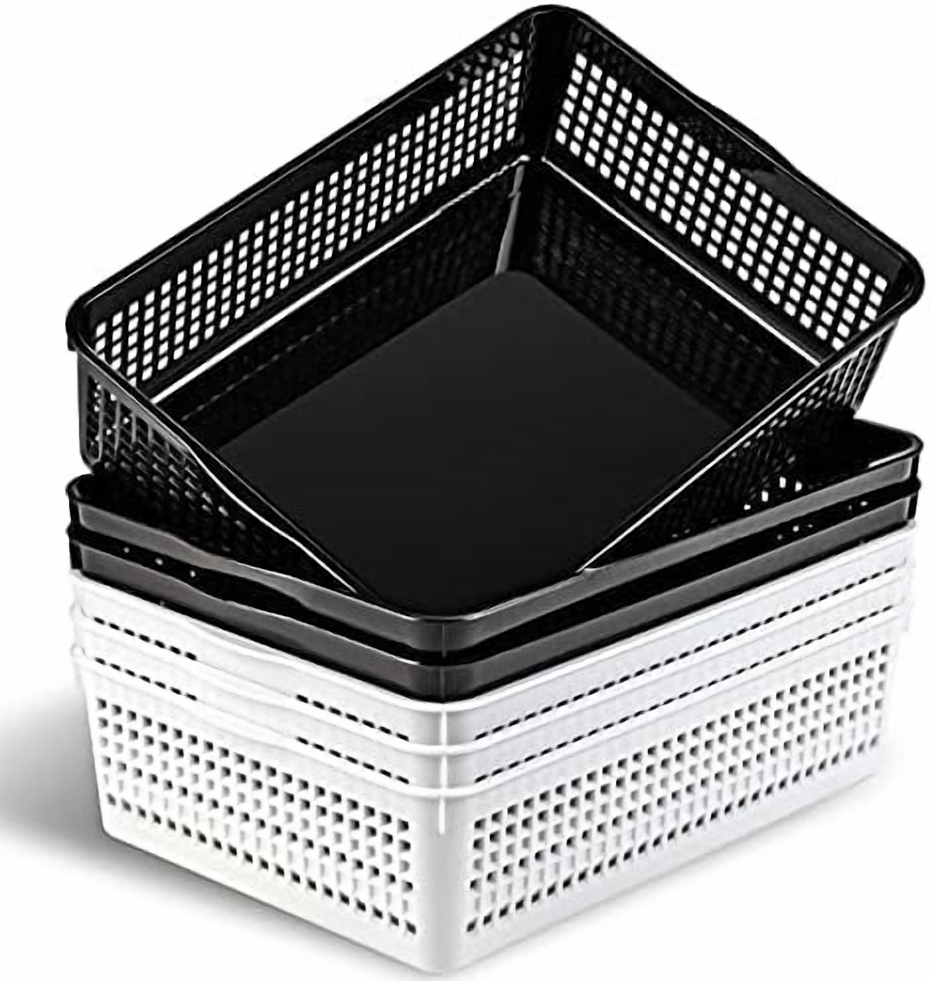 A4 Size Plastic Storage Basket,Desktop File Paper Letter Organizer Tray ...