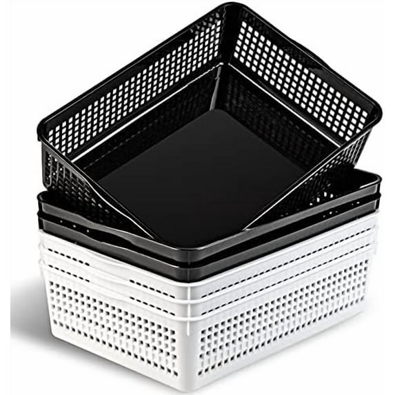 A4 Size Plastic Storage Basket,Desktop File Paper Letter Organizer Tray ...