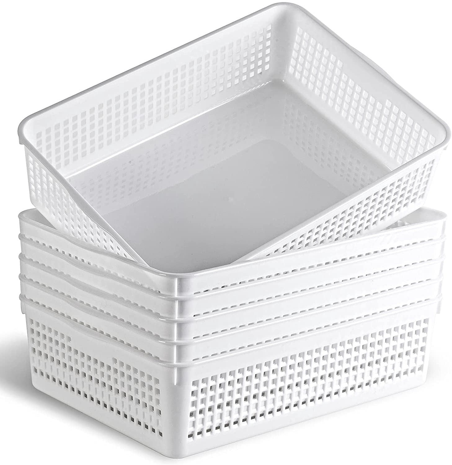 A4 Size Plastic Storage Basket,Desktop File Paper Letter Organizer Tray ...