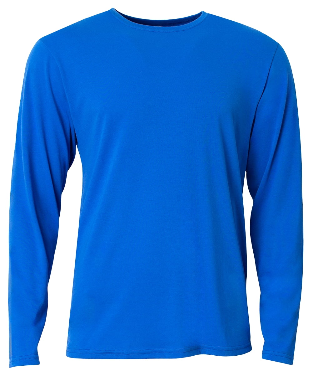 A4 Softek Long Sleeve Tee - Walmart.com