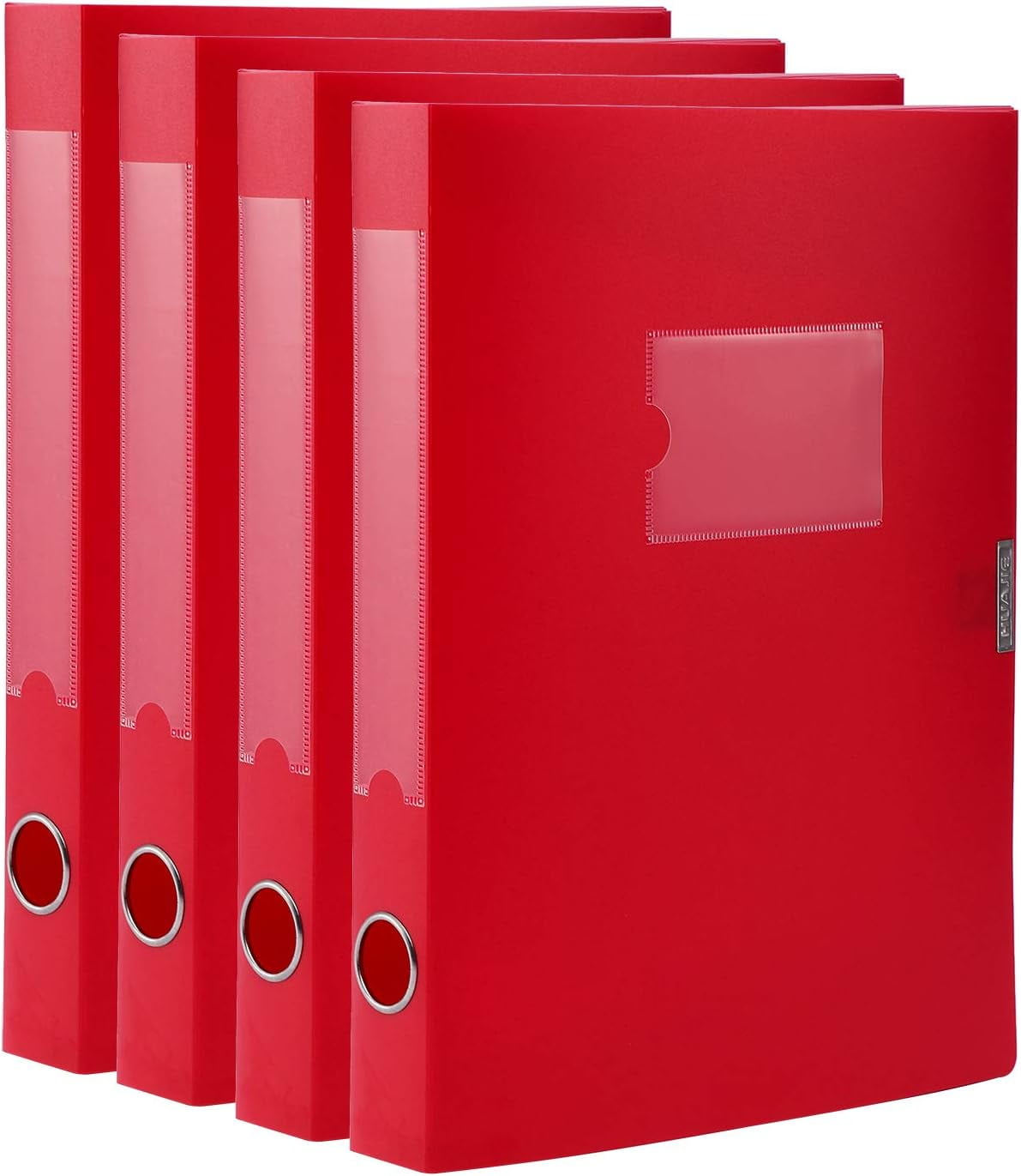 A4 Storage File Boxes Plastic Archives Cases with Lid, File Folder ...