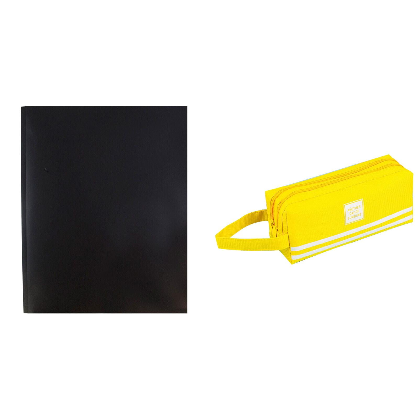 A4 Tadpole Folder Pp File Folder 1*Black+1*A|Dunwell Colored Plastic ...