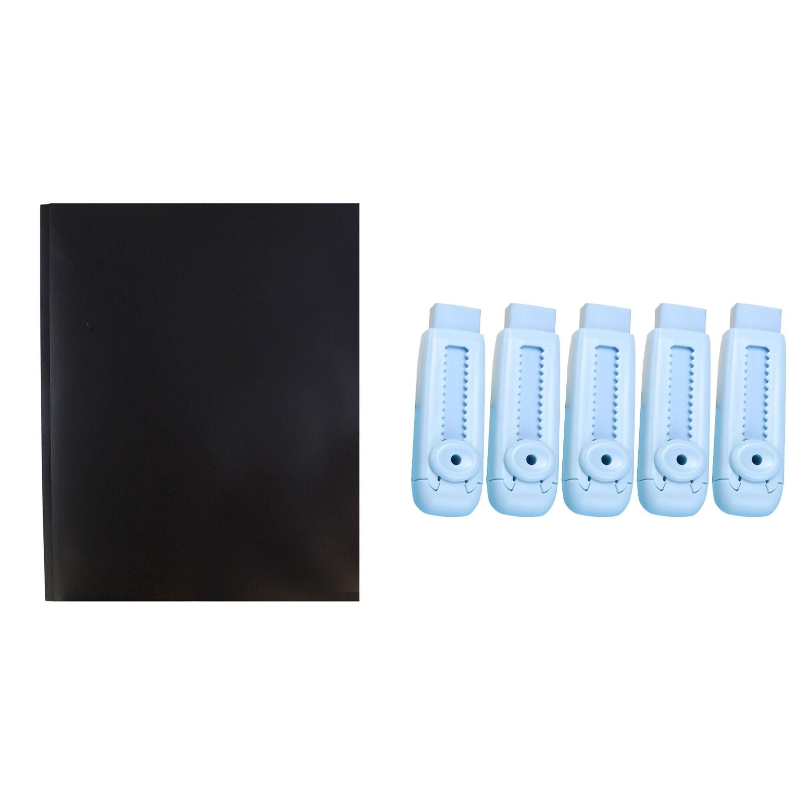 A4 Tadpole Folder Pp File Folder 1*Black+1*Blue|Dunwell Colored Plastic ...