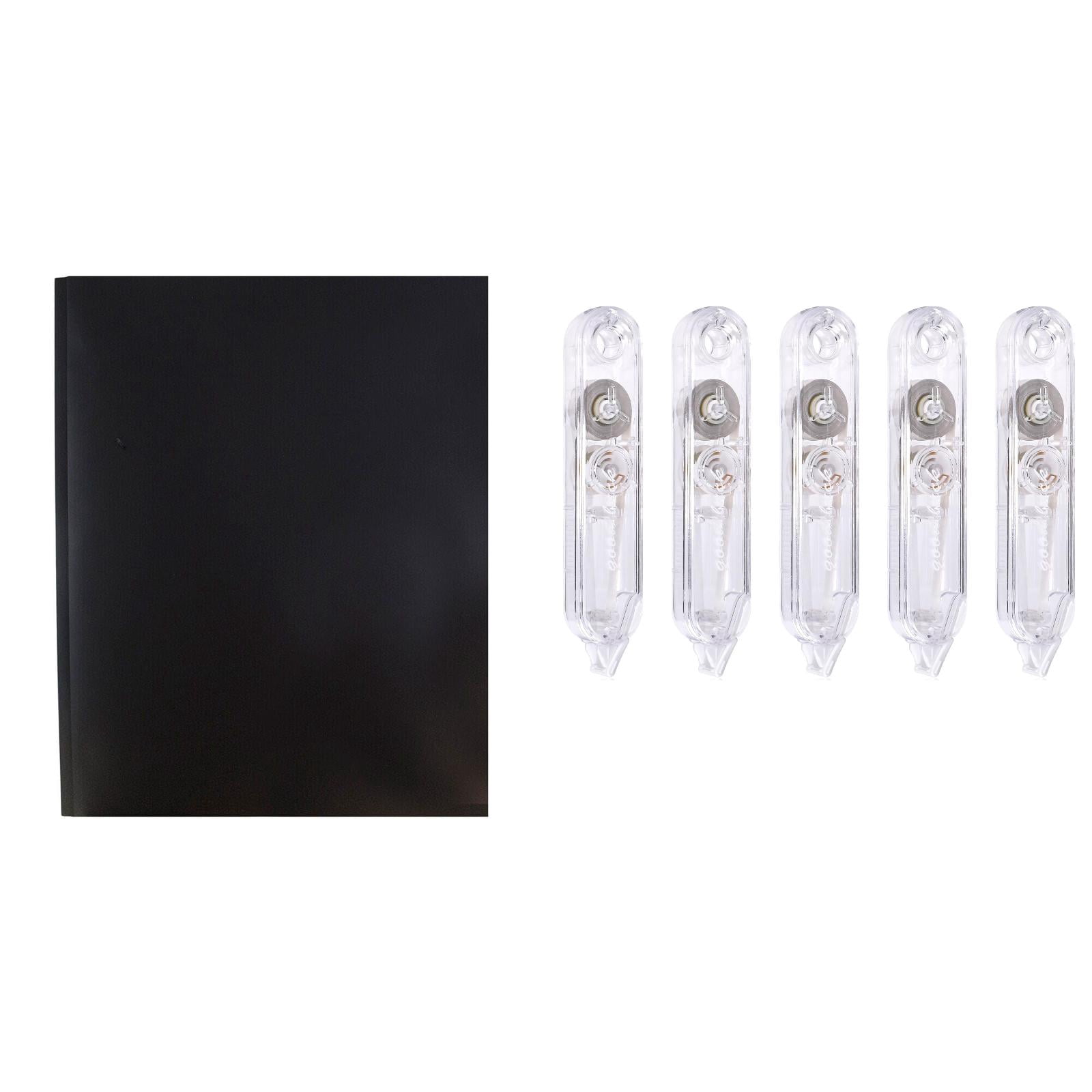 A4 Tadpole Folder Pp File Folder 1*Black+1*Clear|Dunwell Colored ...