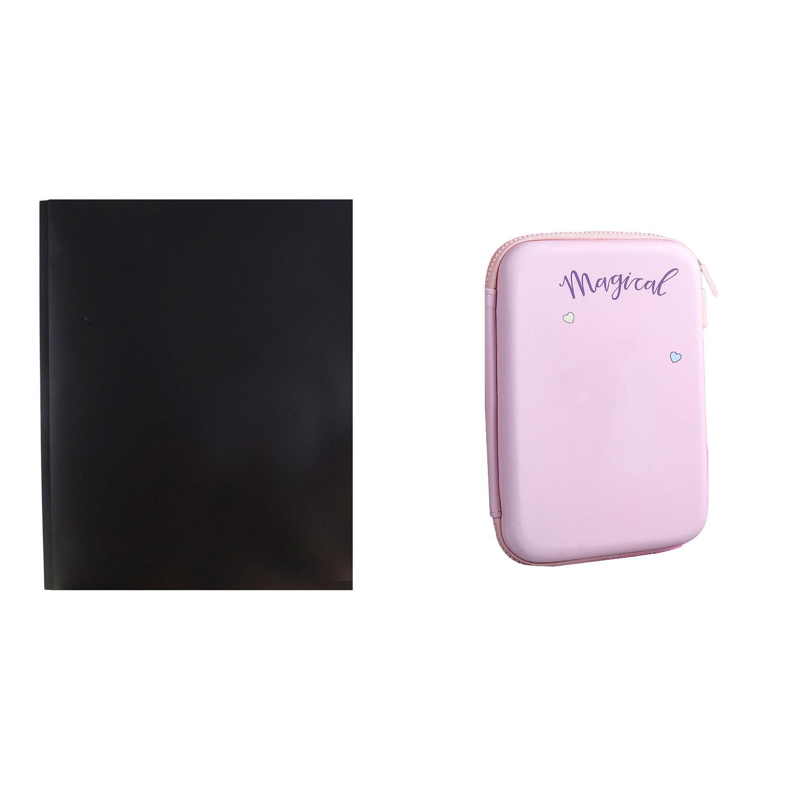 A4 Tadpole Folder Pp File Folder 1*Black+1*Pink|Dunwell Colored Plastic ...