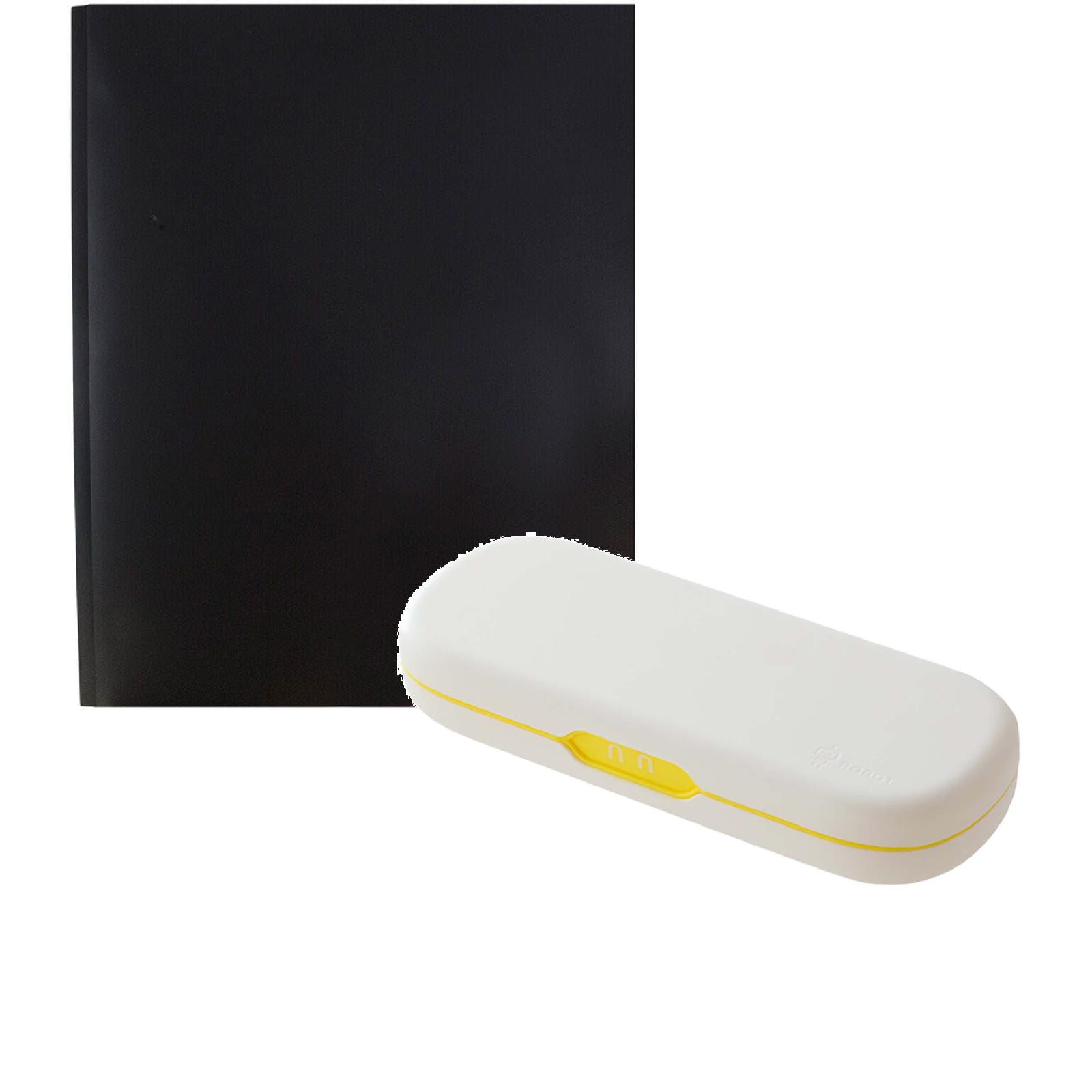A4 Tadpole Folder Pp File Folder 1*Black+1*White|Dunwell Colored ...