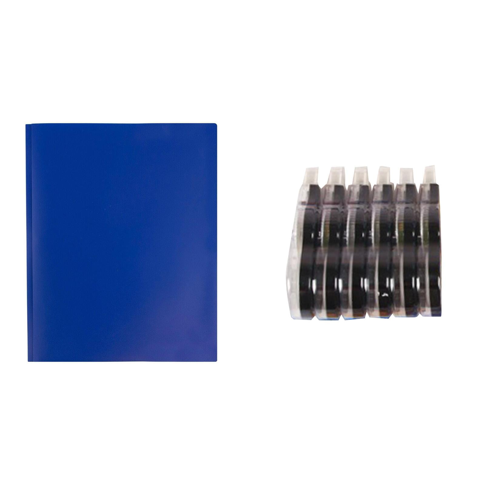 A4 Tadpole Folder Pp File Folder 1*Blue+1*White|Dunwell Colored Plastic ...