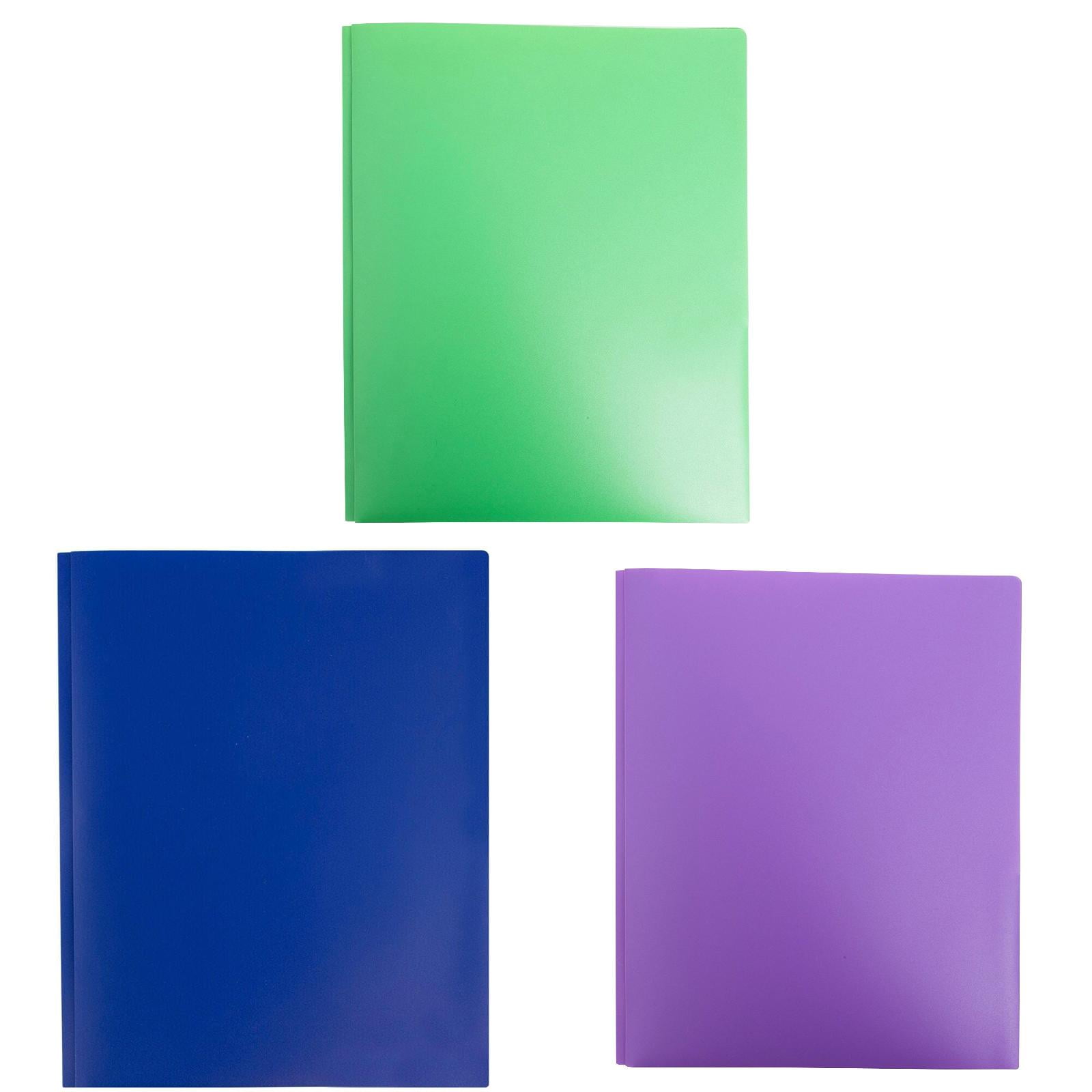 A4 Tadpole Folder Pp File Folder 1*Green+1*Blue+1*Purple|Dunwell ...