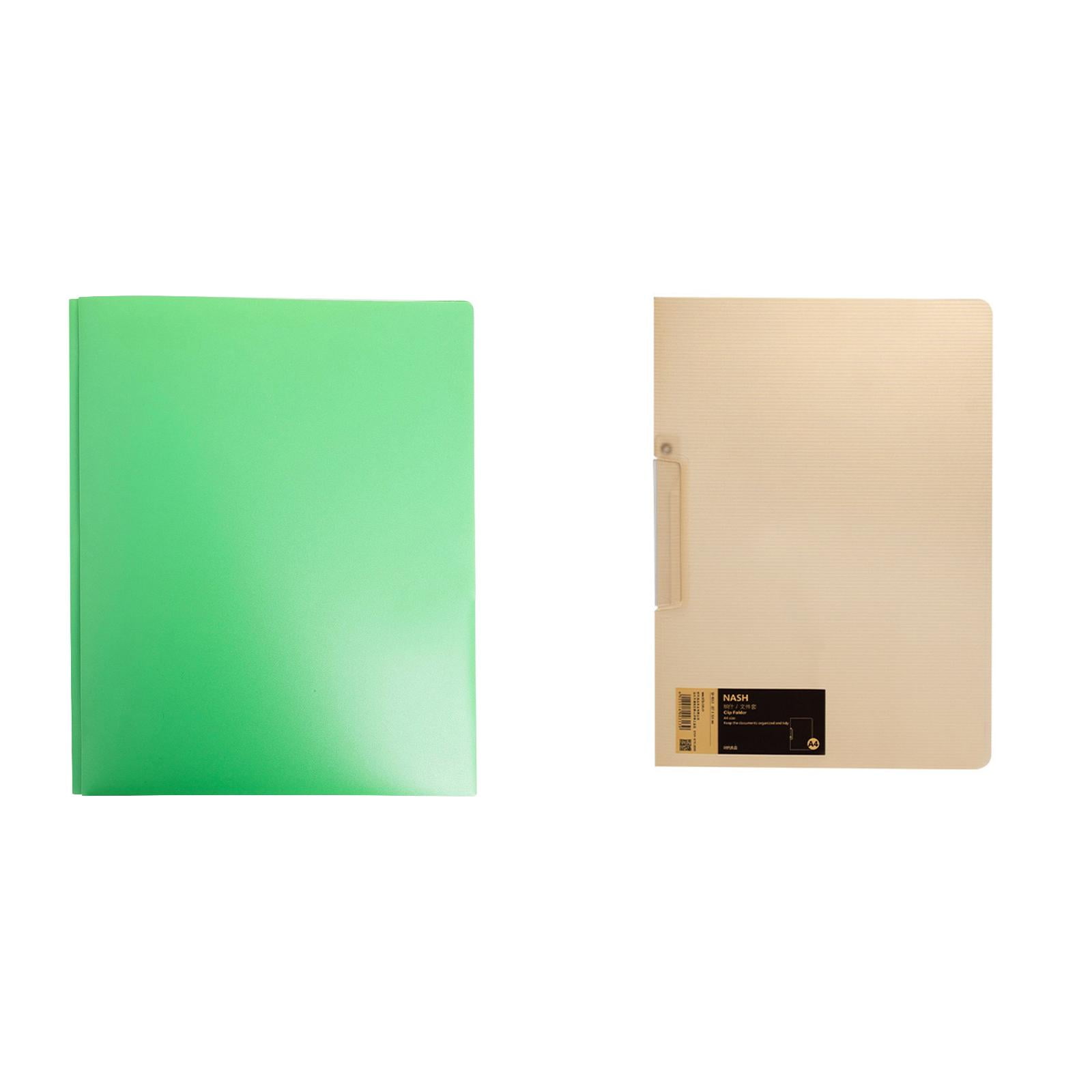 A4 Tadpole Folder Pp File Folder 1*Green+1*Cl2|Foldable Plastic File ...