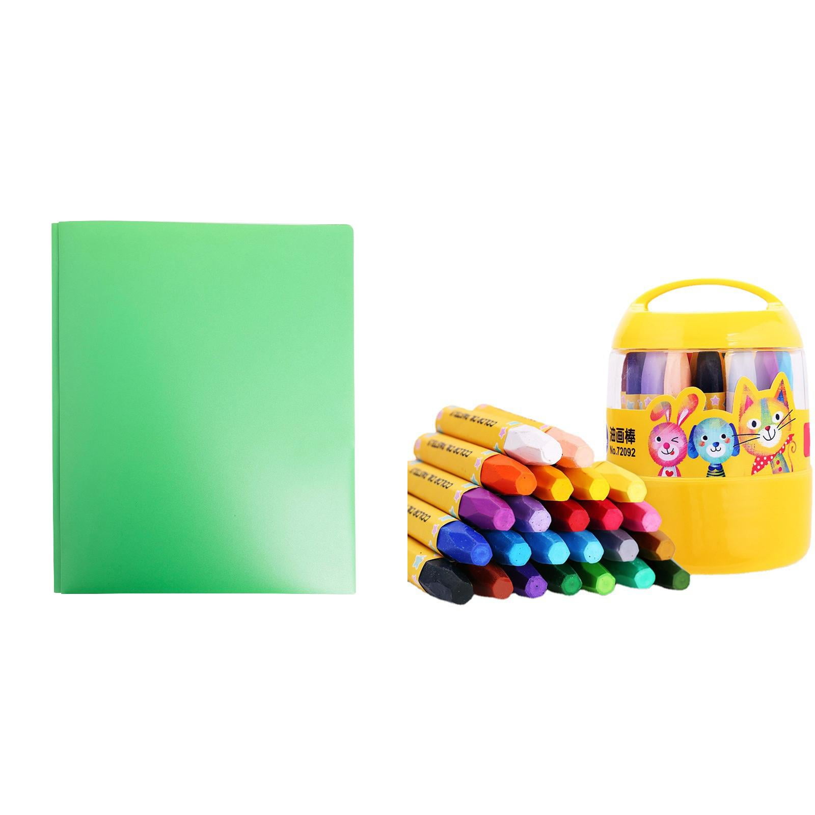 A4 Tadpole Folder Pp File Folder 1*Green+1*Yellow|Dunwell Colored ...
