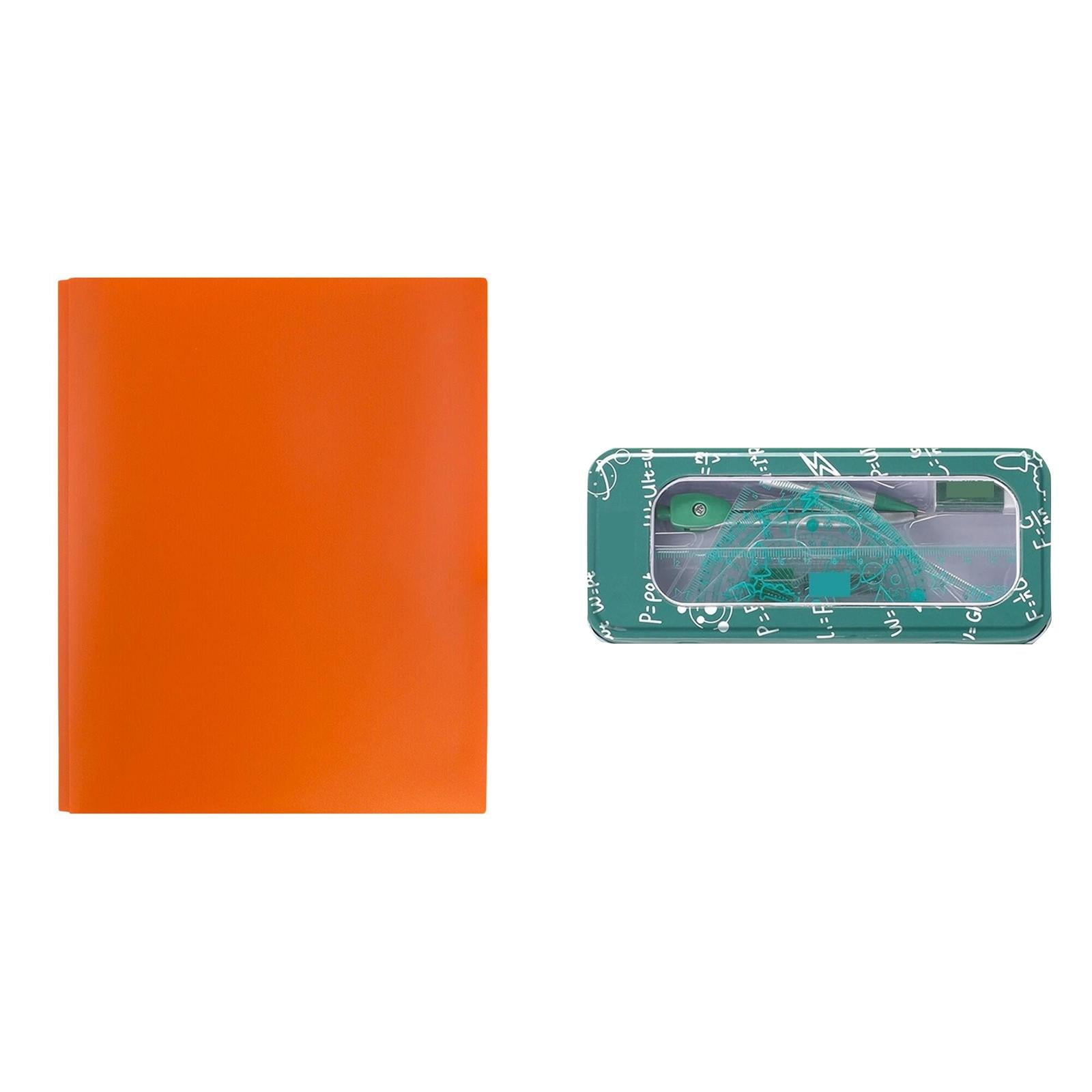 A4 Tadpole Folder Pp File Folder 1*Orange+1*Green|Dunwell Colored ...