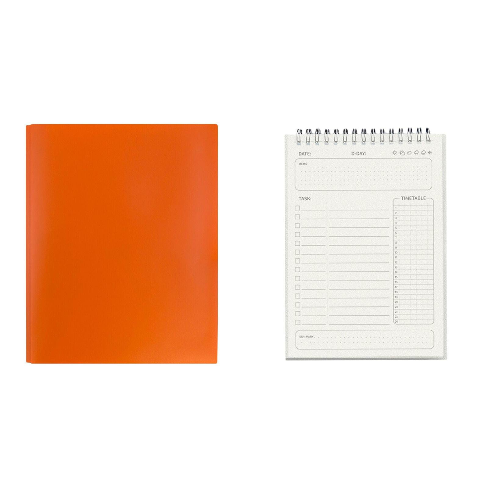A4 Tadpole Folder Pp File Folder 1*Orange+1*White|Dunwell Colored ...