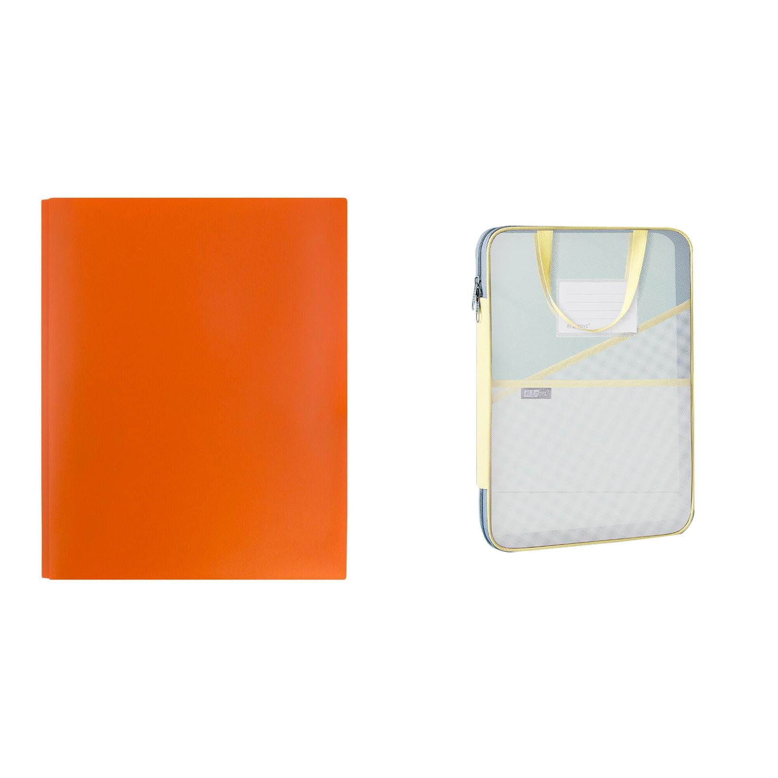 A4 Tadpole Folder Pp File Folder 1*Orange+1*Yellow|Dunwell Colored ...