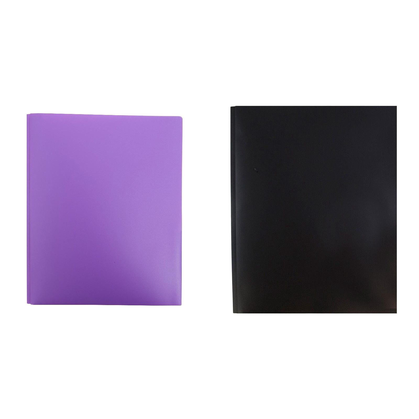 A4 Tadpole Folder Pp File Folder 1*Purple+1*Black|Dunwell Colored ...