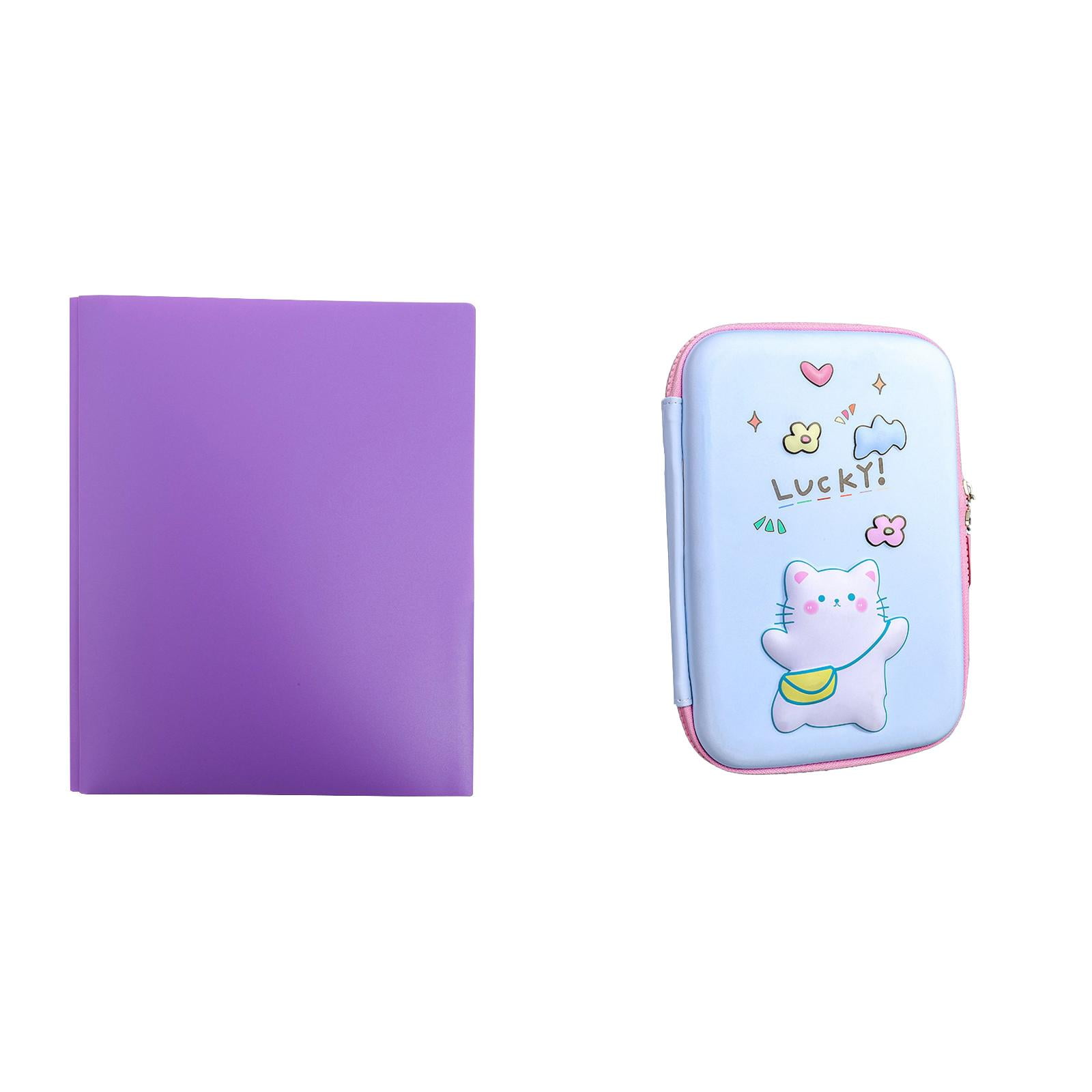 A4 Tadpole Folder Pp File Folder 1*Purple+1*Light Blue|Dunwell Colored ...