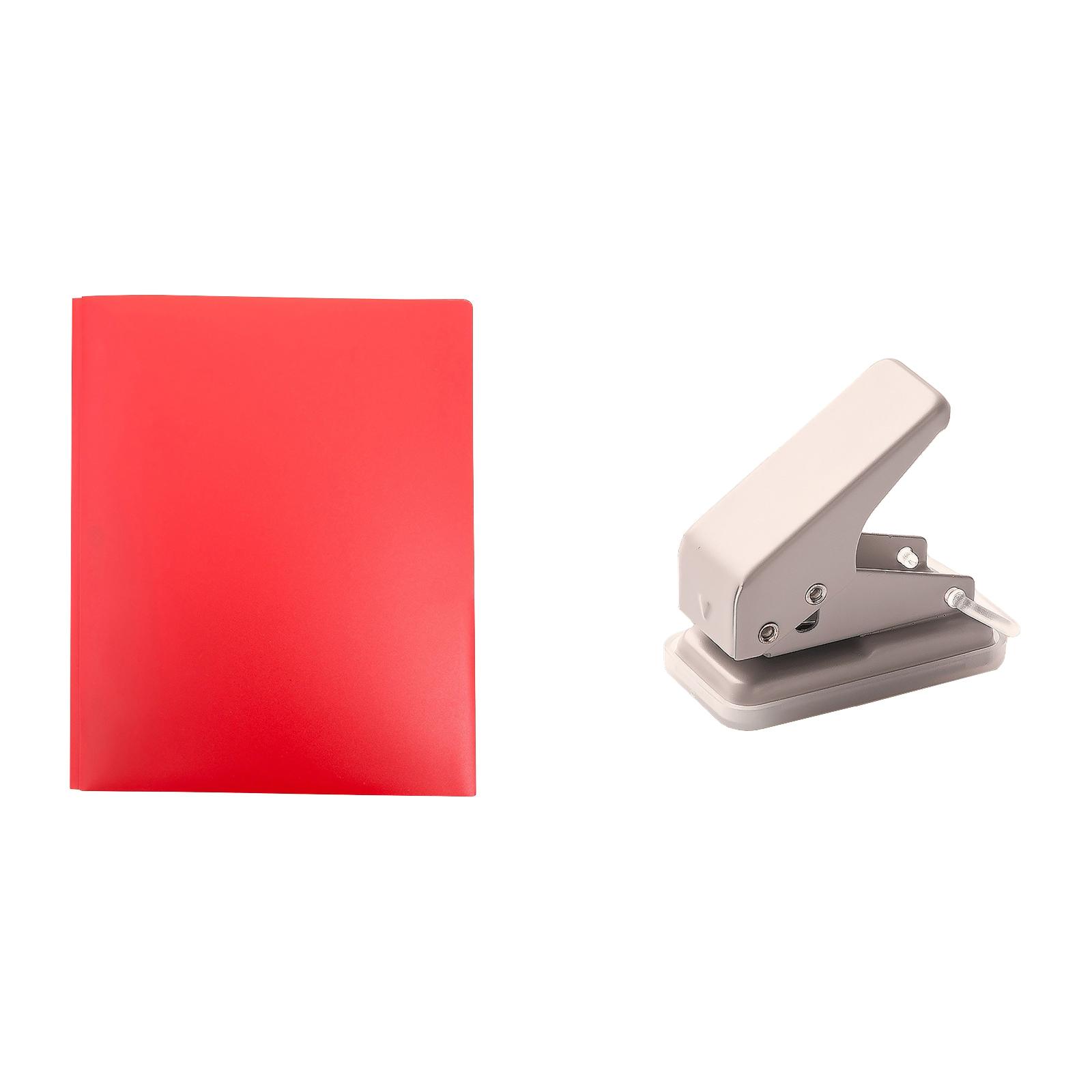 A4 Tadpole Folder Pp File Folder 1*Red+1*Coffee|Dunwell Colored Plastic ...