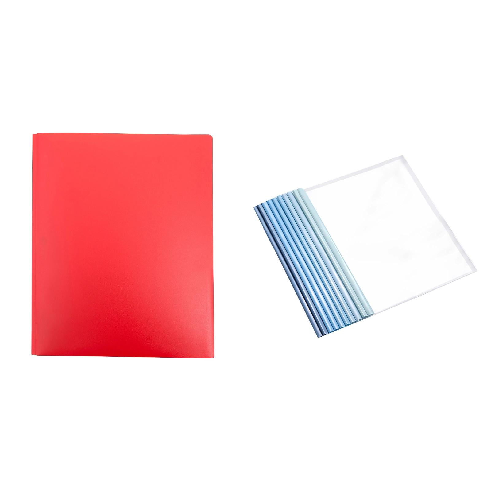 A4 Tadpole Folder Pp File Folder 1*Red+1*D|Dunwell Colored Plastic Folder With Pockets And ...
