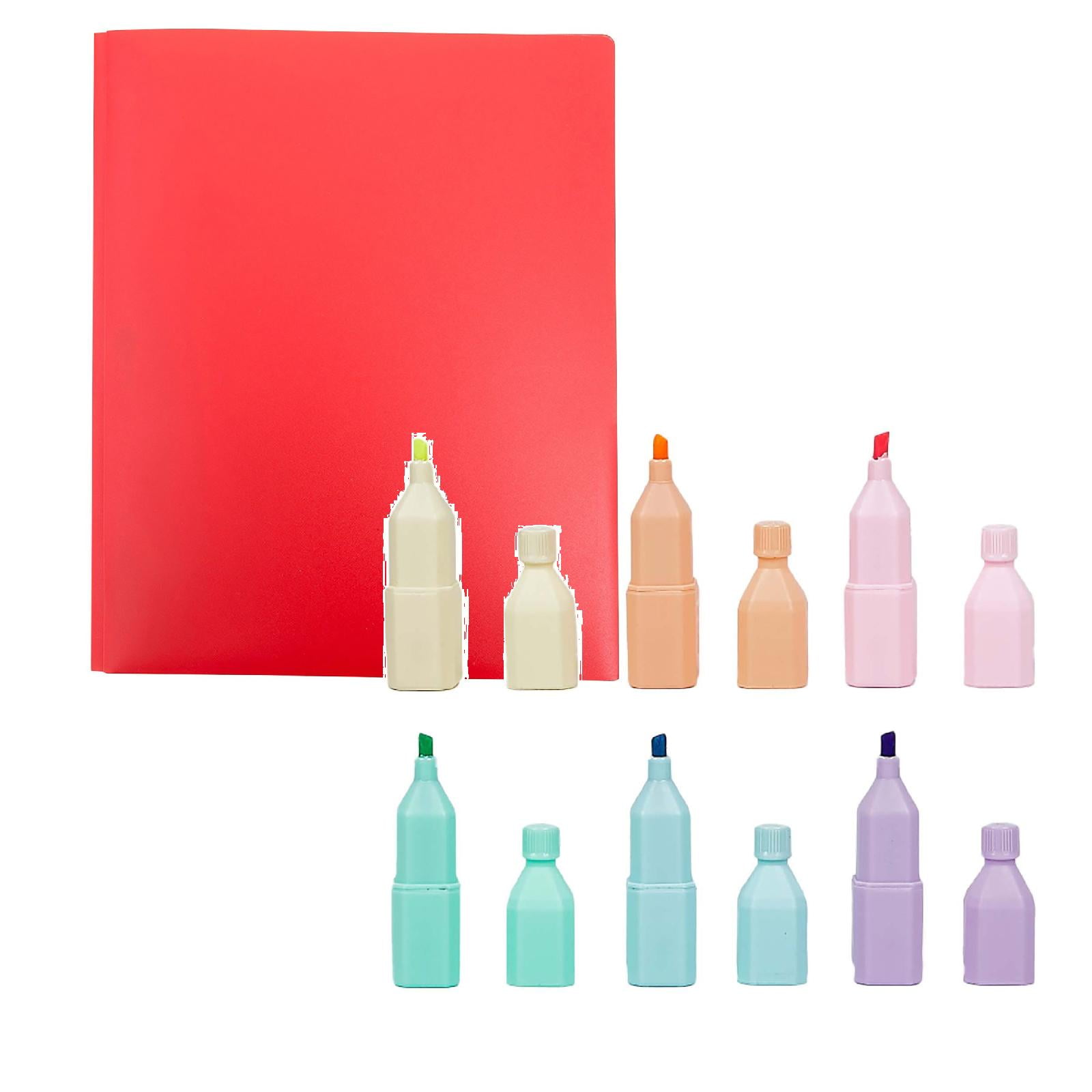 A4 Tadpole Folder Pp File Folder 1*Red+1*Pink|Dunwell Colored Plastic ...