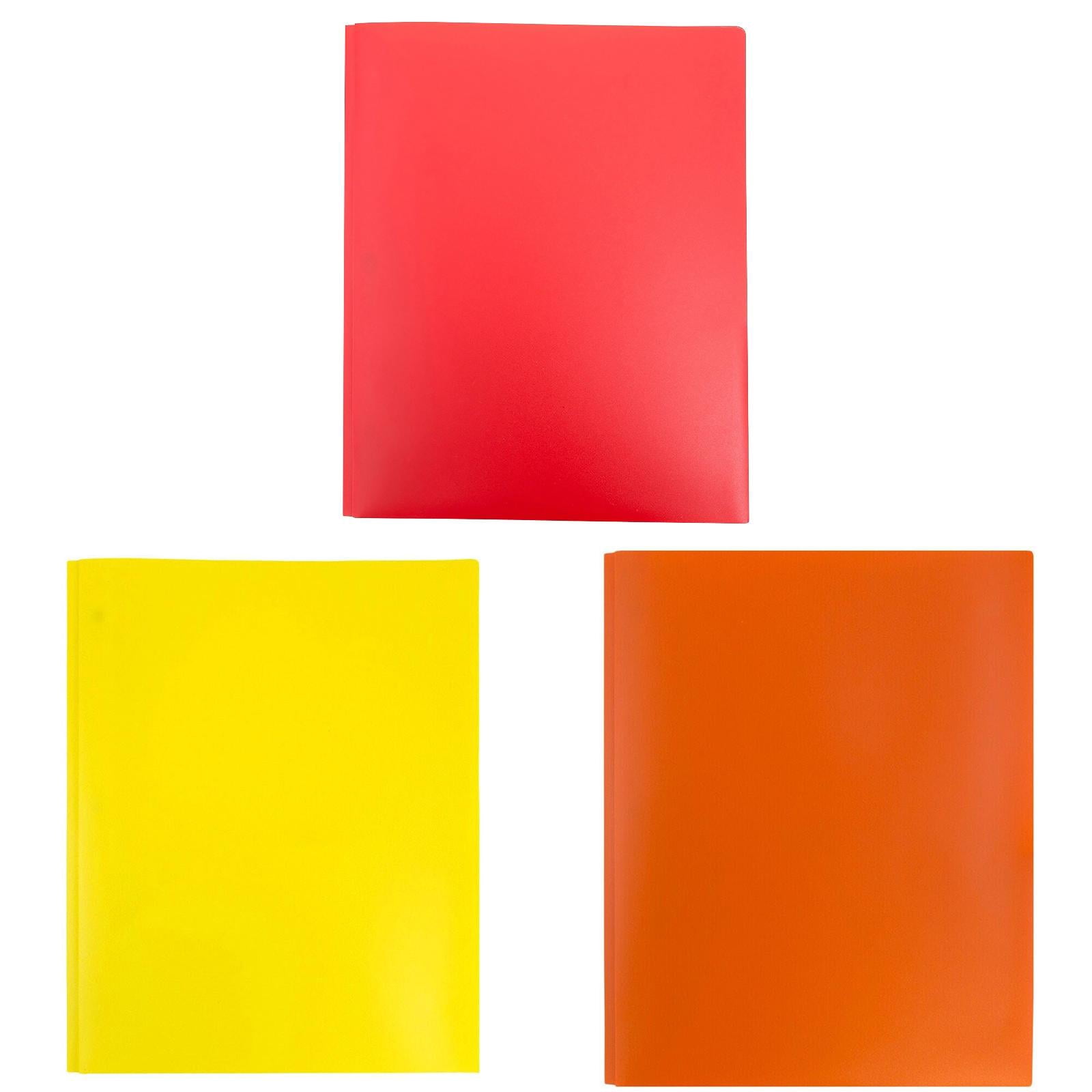 A4 Tadpole Folder Pp File Folder 1*Red+1*Yellow+1*Orange|Dunwell ...