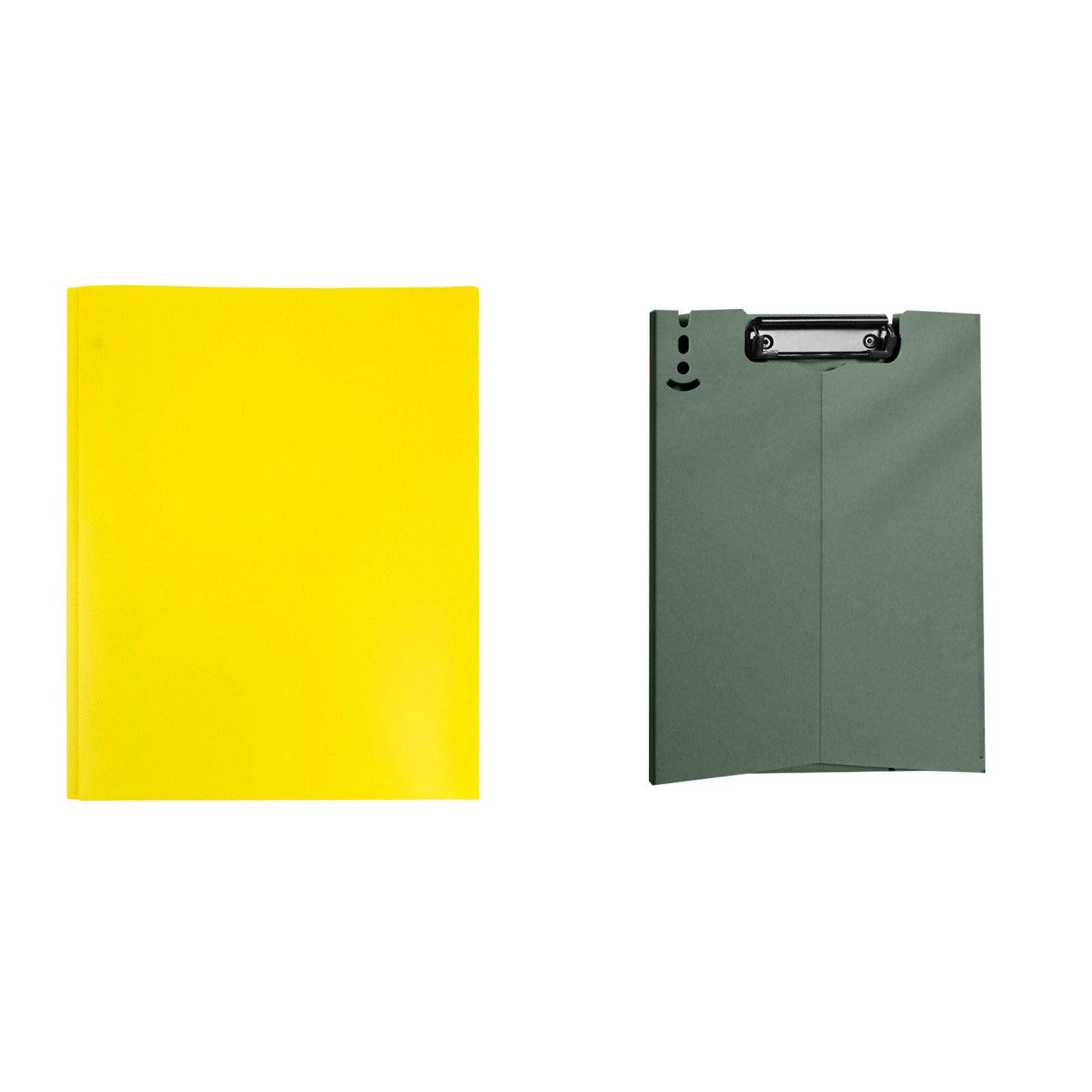 A4 Tadpole Folder Pp File Folder 1*Yellow+1*Ag|Ile Clip Board File ...