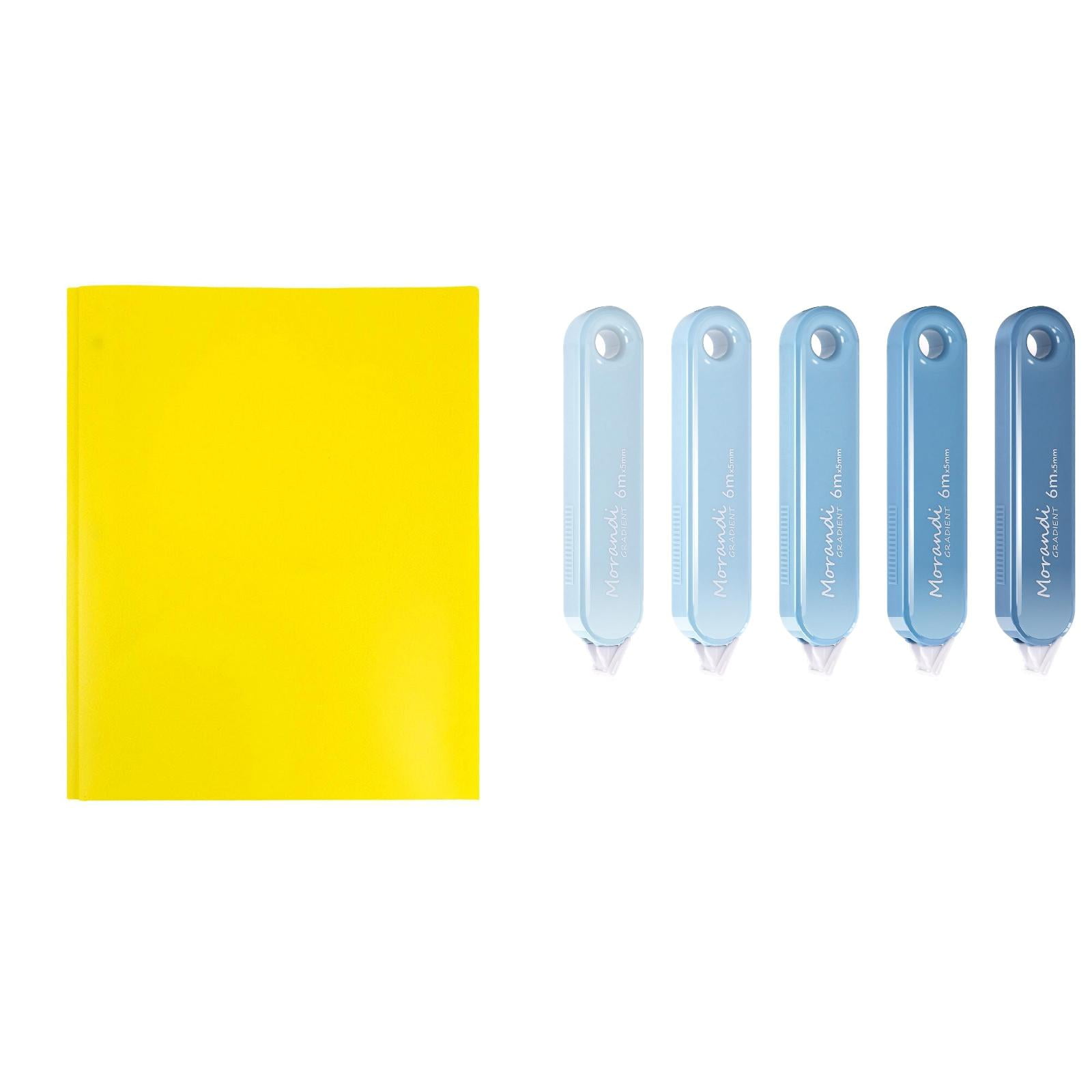A4 Tadpole Folder Pp File Folder 1*Yellow+1*Blue|Dunwell Colored ...