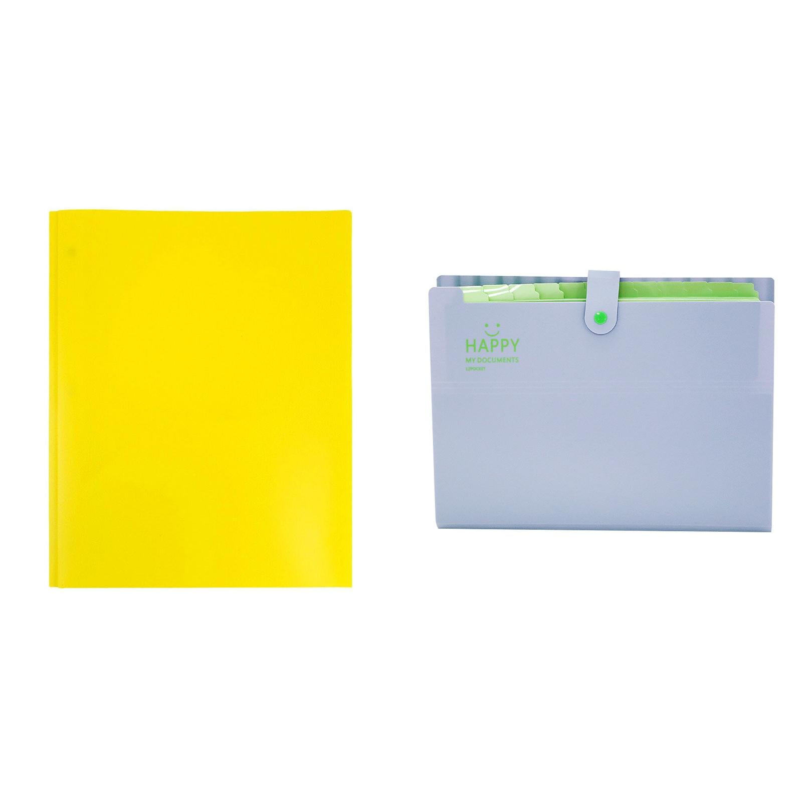 A4 Tadpole Folder Pp File Folder 1*Yellow+1*Purple|Dunwell Colored ...