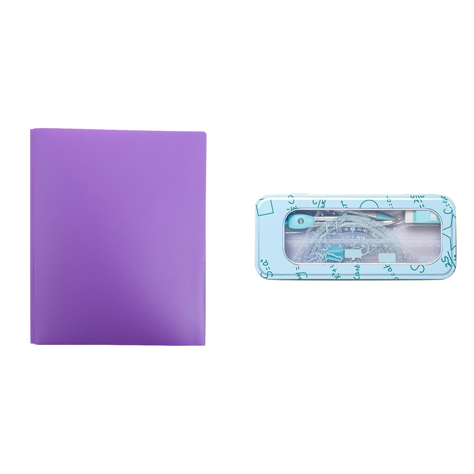 A4 Tadpole Folder Pp Folder 1Pc Purple Clearance! Dunwell Colored ...