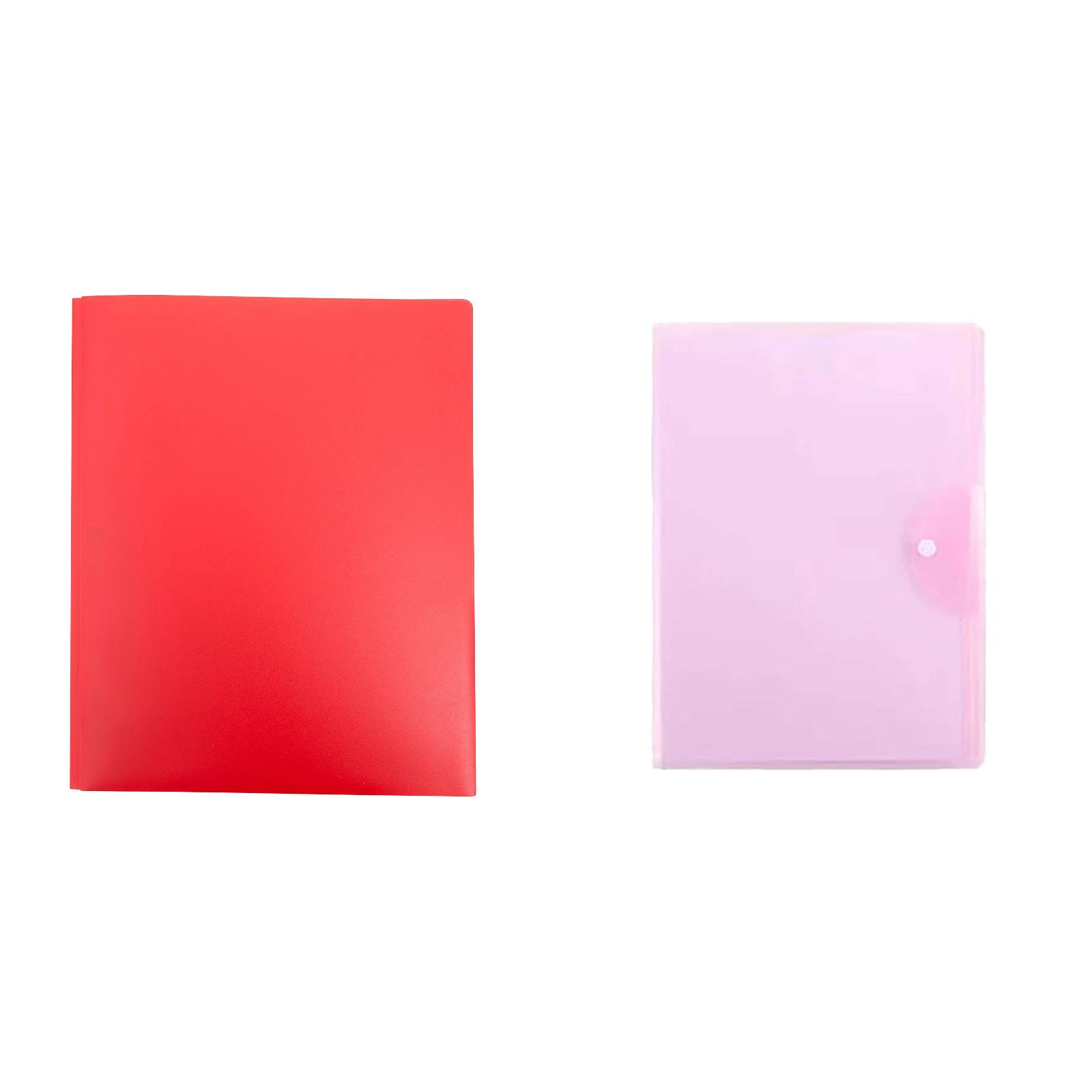 A4 Tadpole Folder Pp Folder 1Pc Red Clearance! Dunwell Colored Plastic ...