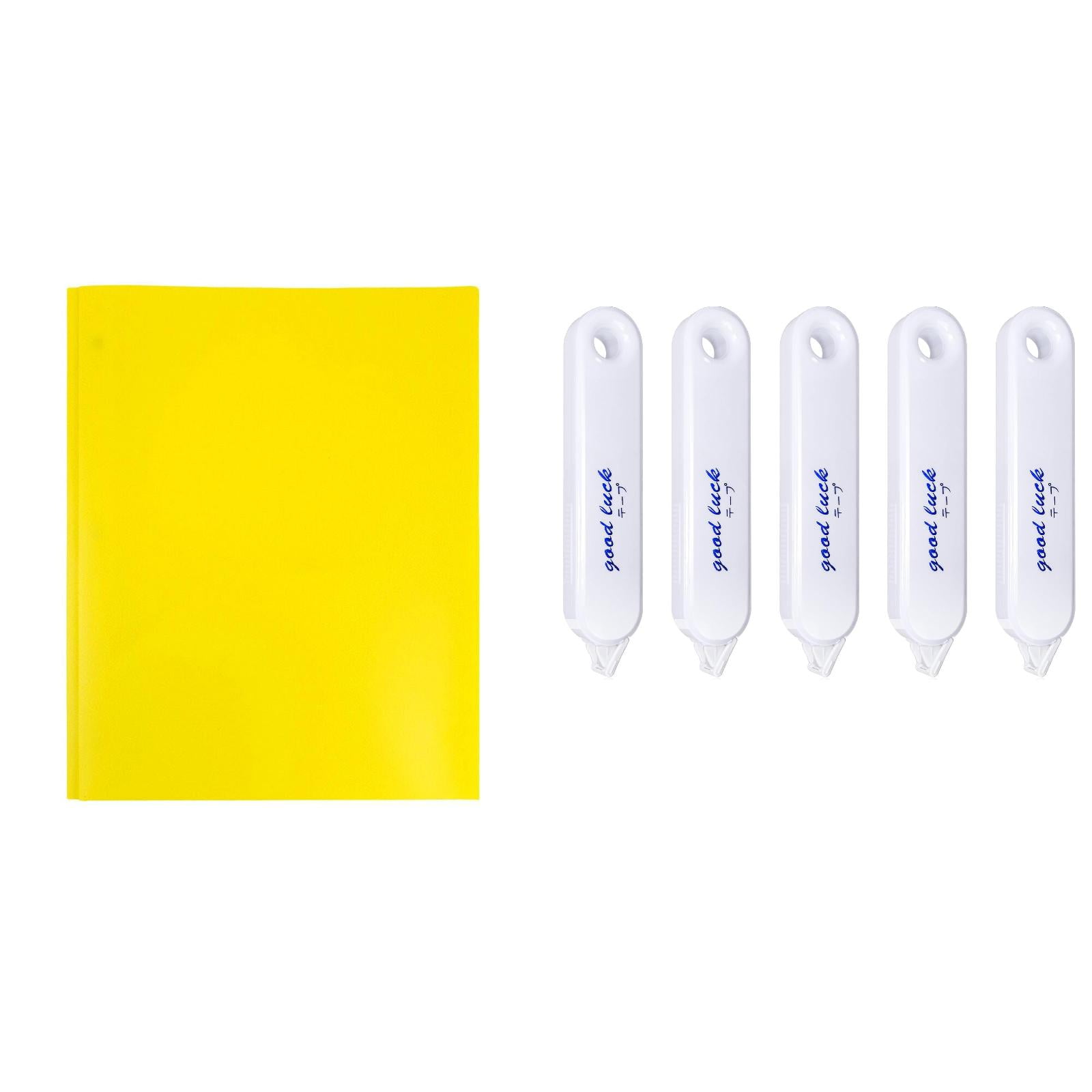 A4 Tadpole Folder Pp Folder 1Pc Yellow Clearance! Dunwell Colored ...