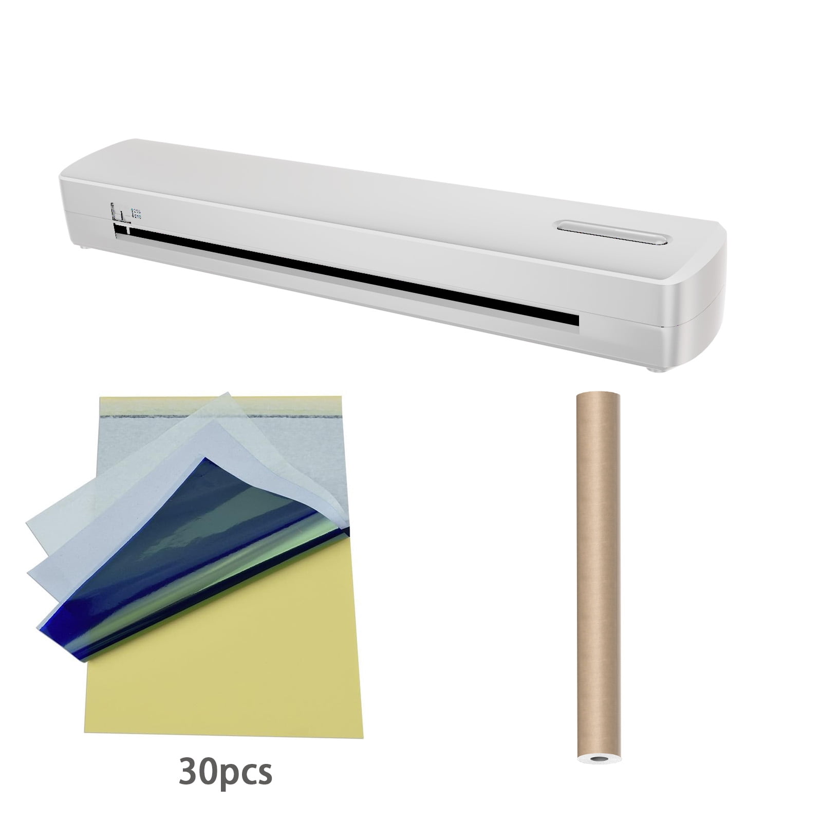 A4 Thermal Printer Paper, Self-Adhesive Direct Thermal Labels for Most ...