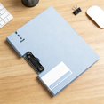 A4 Thick Plastic Clipboard Folder Durable Document Writing Board ...