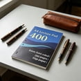 A4 Thickened 200 Pages Thin Crispy Notebook Blue,Ruled Lecture 400 ...