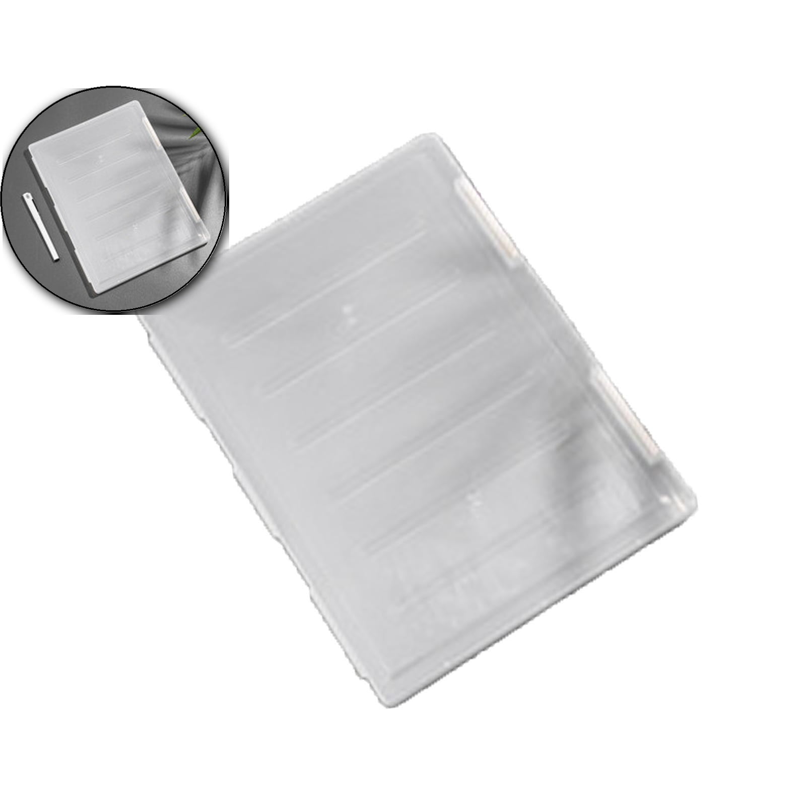 A4 Thin Plastic Document Storage Box with Lid, A4 Transparent Plastic ...